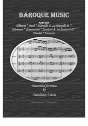 Baroque music for Piano solo - 20 Compositions, Book/bm1 by Johann ...